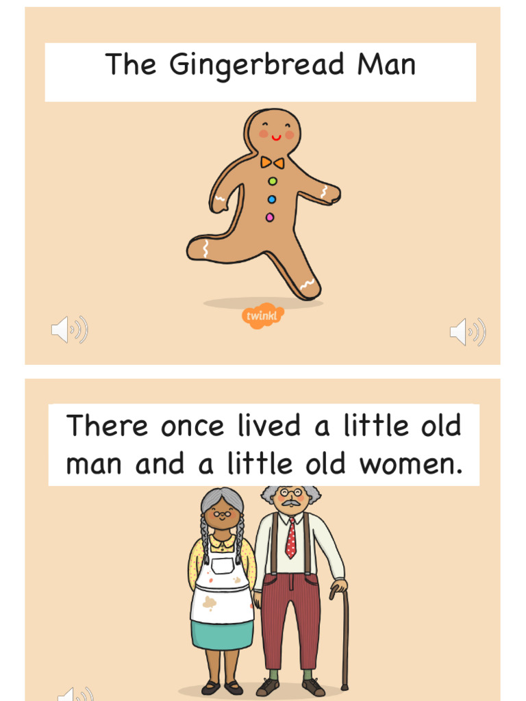 The Gingerbread Man Reader | PDF