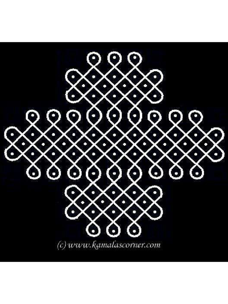 Dot Rangoli Designs Book | PDF