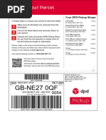 DPD Return Label | PDF