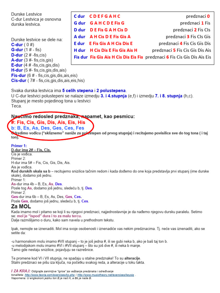 Durske Lestvice | PDF