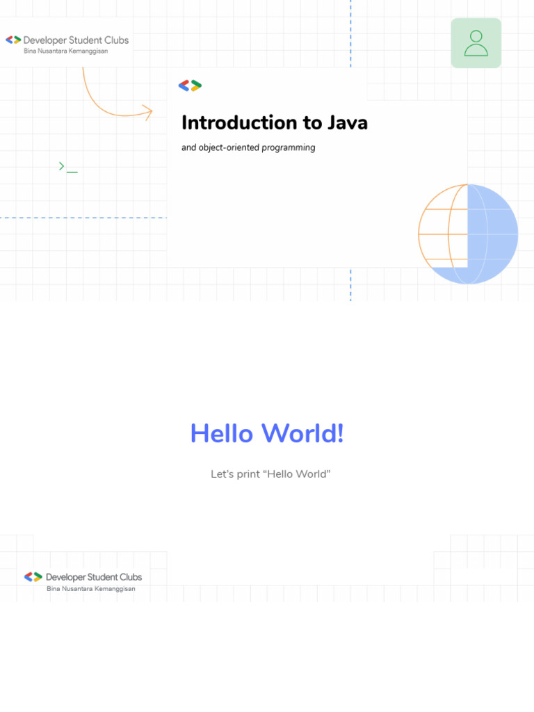 Introduction to Java (and object-oriented programming) | PDF
