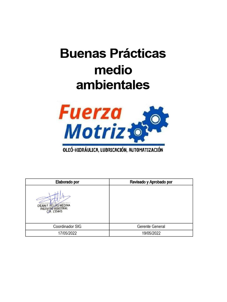 A Buenas Practicas Ambientales Pdf Residuos Reciclaje
