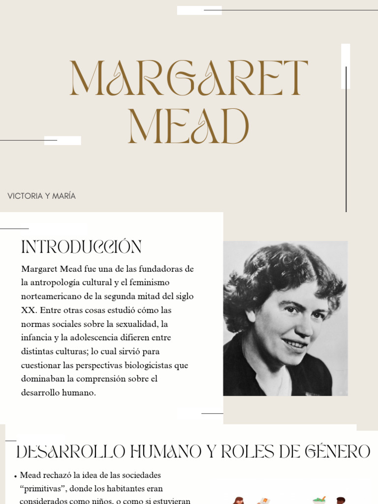 Margaret Mead: Género y Cultura | PDF