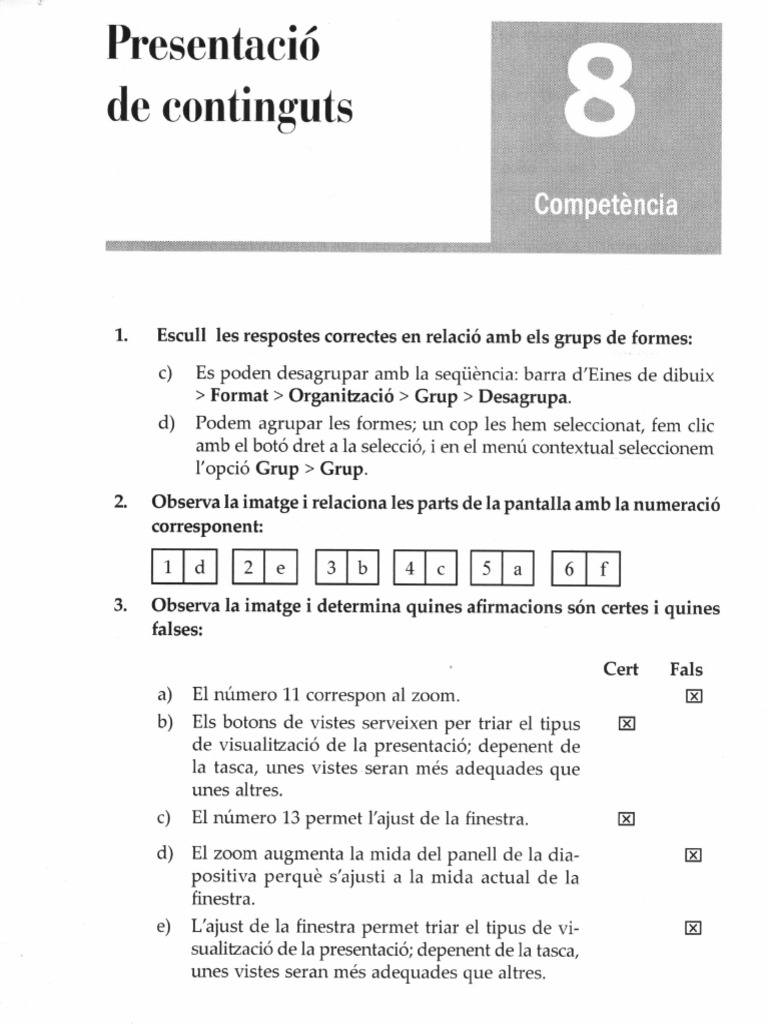 A2 C8 Solucions | PDF