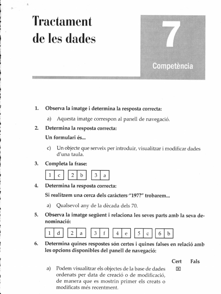 A2 C7 Solucions | PDF