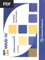 Manual WAIS IV Completo | PDF