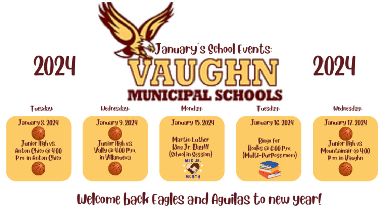 Welcome Back Eagles and Aguilas | PDF