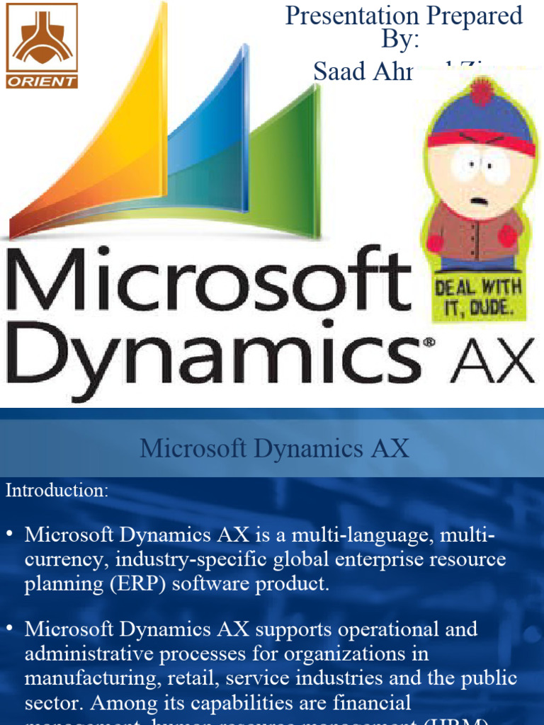 Microsoft Dynamics AX | PDF | Enterprise Resource Planning | Computer Science