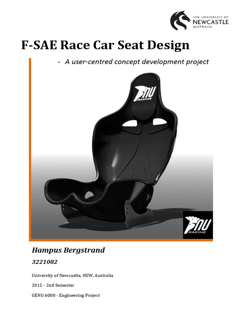 UFLI Toolbox: Race Car Seat Design | PDF | System | Human Factors And ...