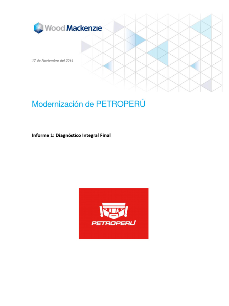 Diagnóstico Integral de PETROPERÚ | PDF | Tecnología