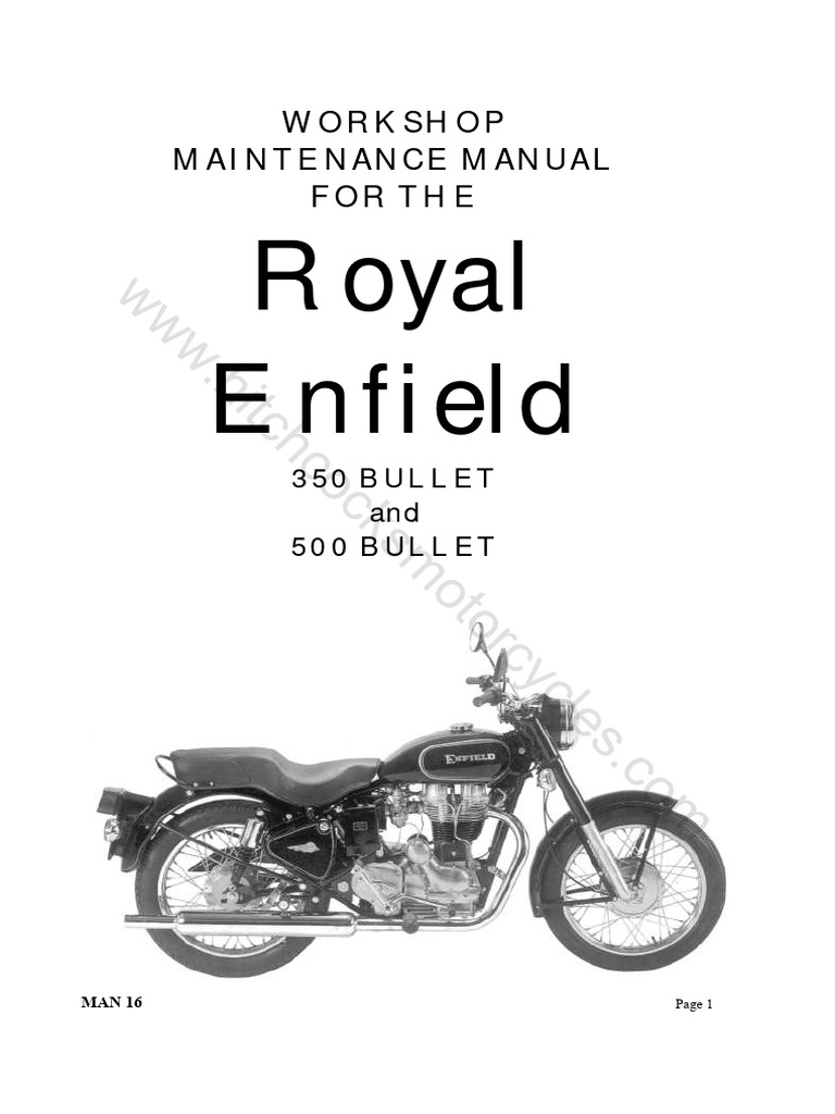 1989-2007 350cc + 500cc Bullet + Sixty5 | PDF