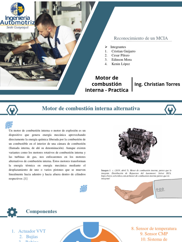 MCI Practica 2 G04 | PDF | Motor de combustión interna | Inyección de ...