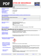 Calsol 5550 - SDS - Spanish | PDF | Contaminación | Toxicología
