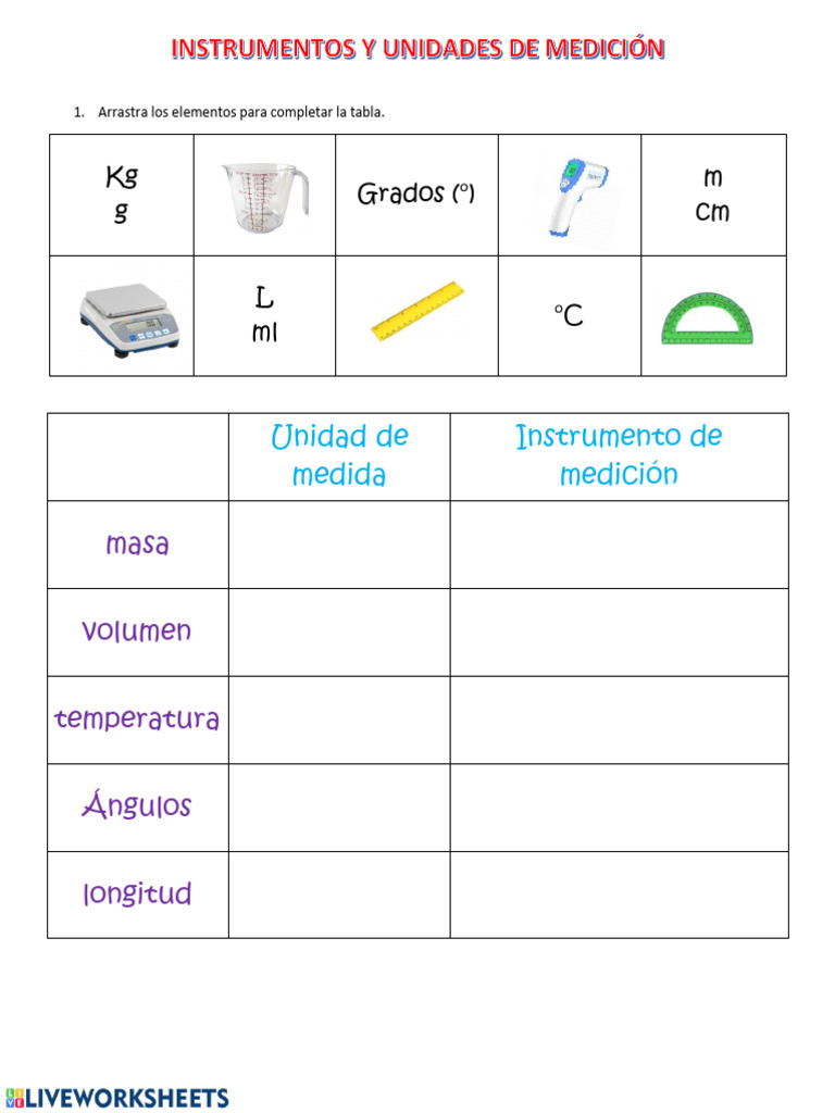 Unidades de Medida y Mediciones | PDF | Métodos y materiales de enseñanza
