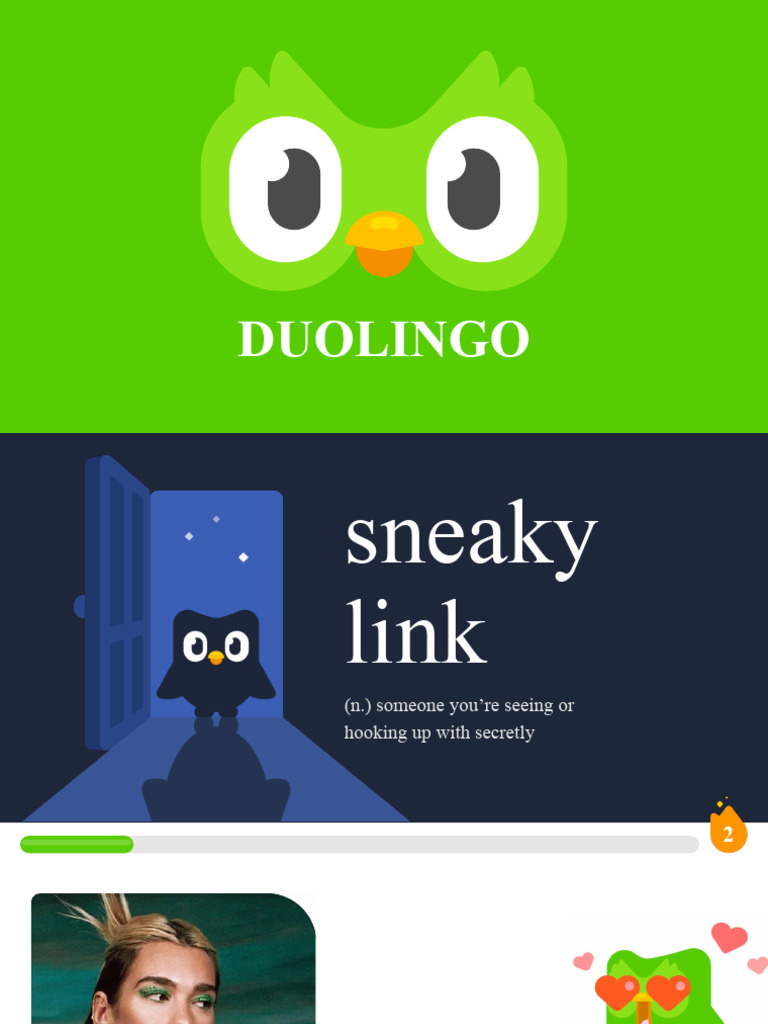 Duolingo Presentation Template | PDF