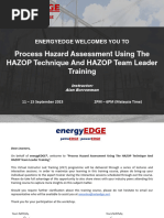 Hazard Identification HAZID Study Worksheet Template | PDF