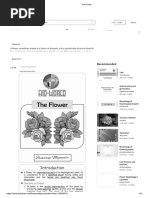 Flower | PDF | Plant Reproduction | Flowers