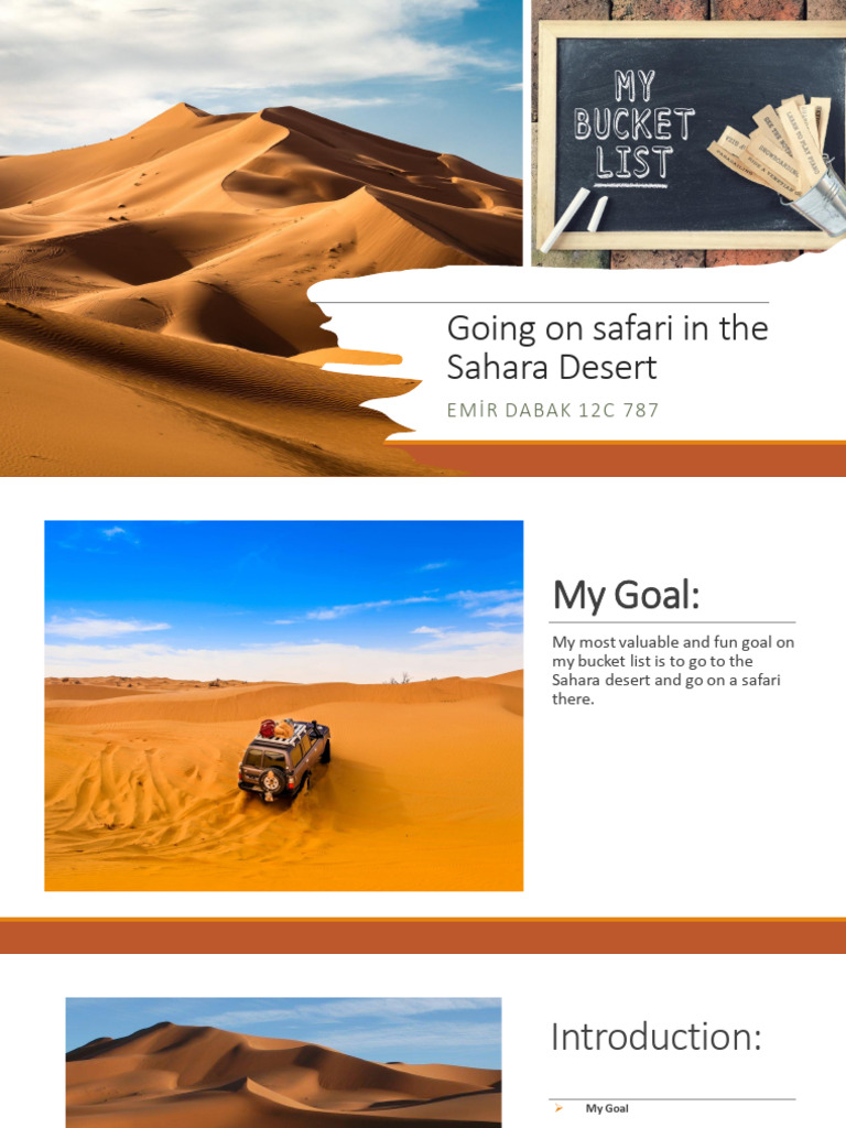Bucket List Project Emir Dabak | PDF | Egypt | Desert