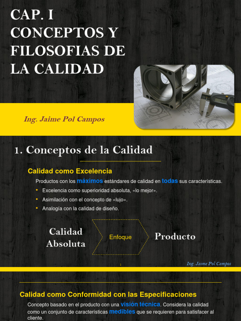 Conceptos y Filosofias de La Calidad | PDF | Calidad (comercial) | Business