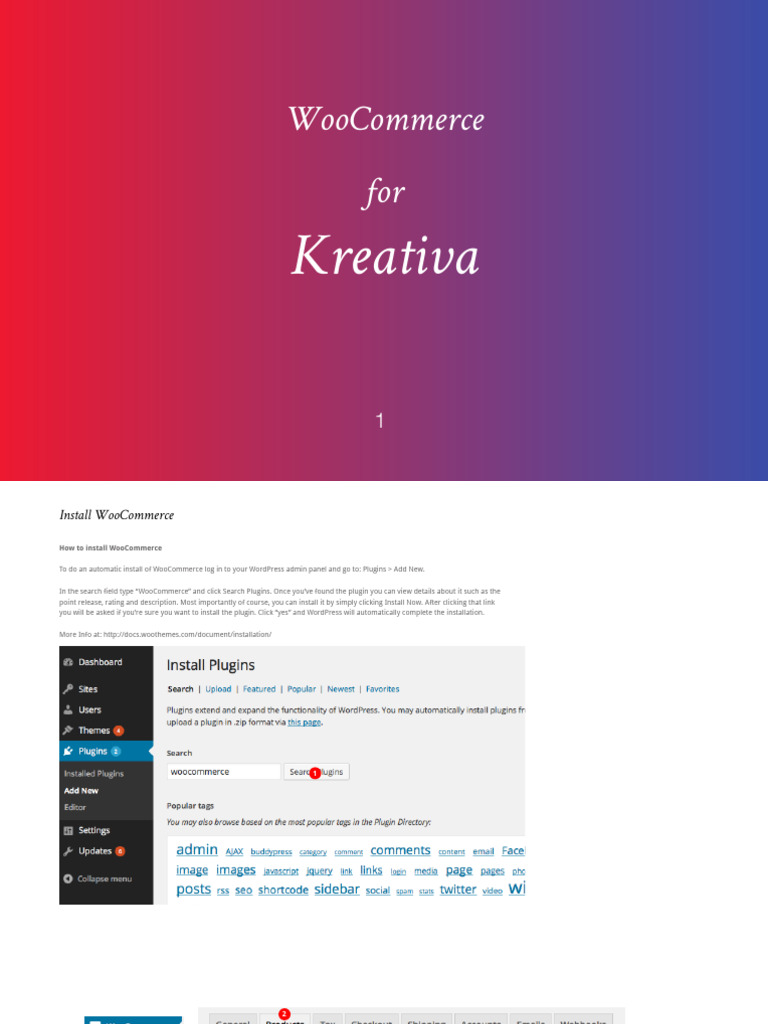 WooCommerce Guide | PDF