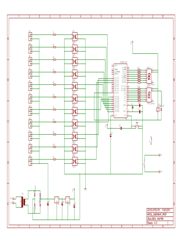 ARCOL OWERHEAT PROT - SCH | PDF
