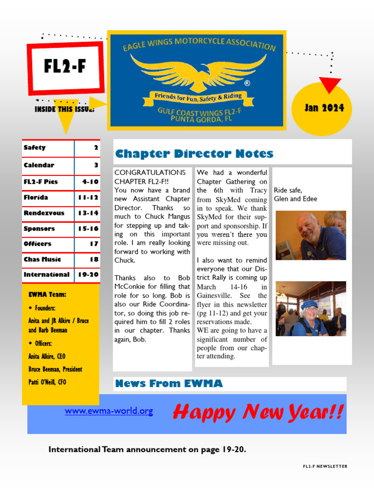 FL2-F Chapter Update & Events | PDF | Wound | Applied And ...