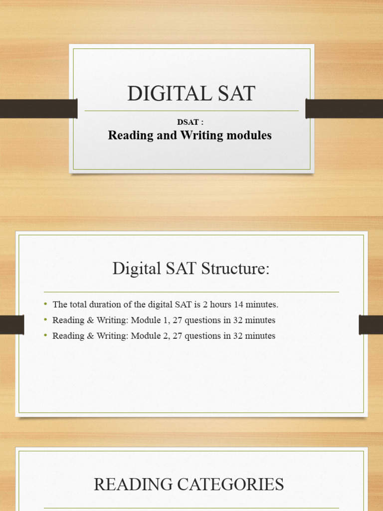 Digital SAT Reading & Writing Guide | PDF