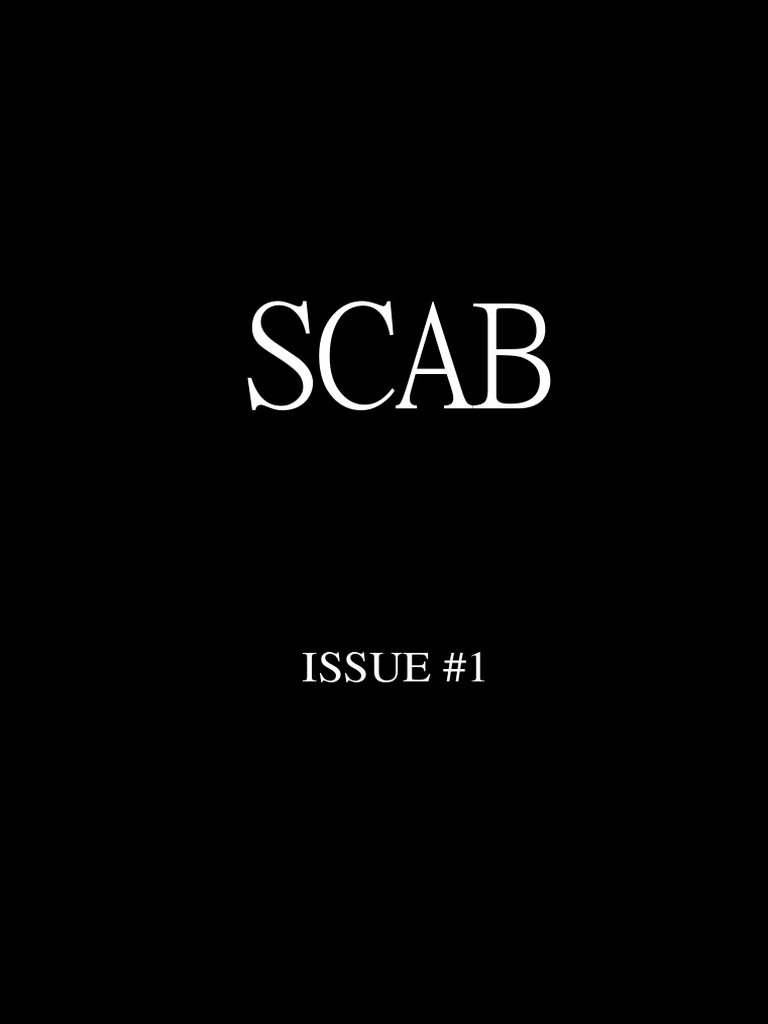 Scab Issue-1 | PDF