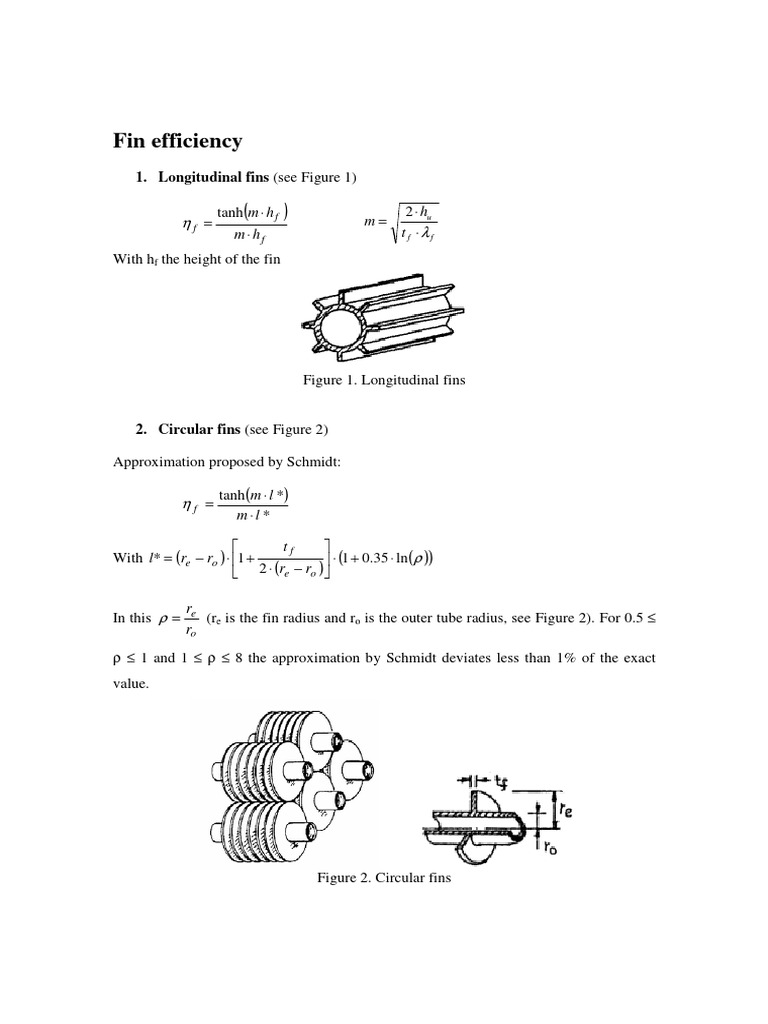 Fin Efficiency | PDF