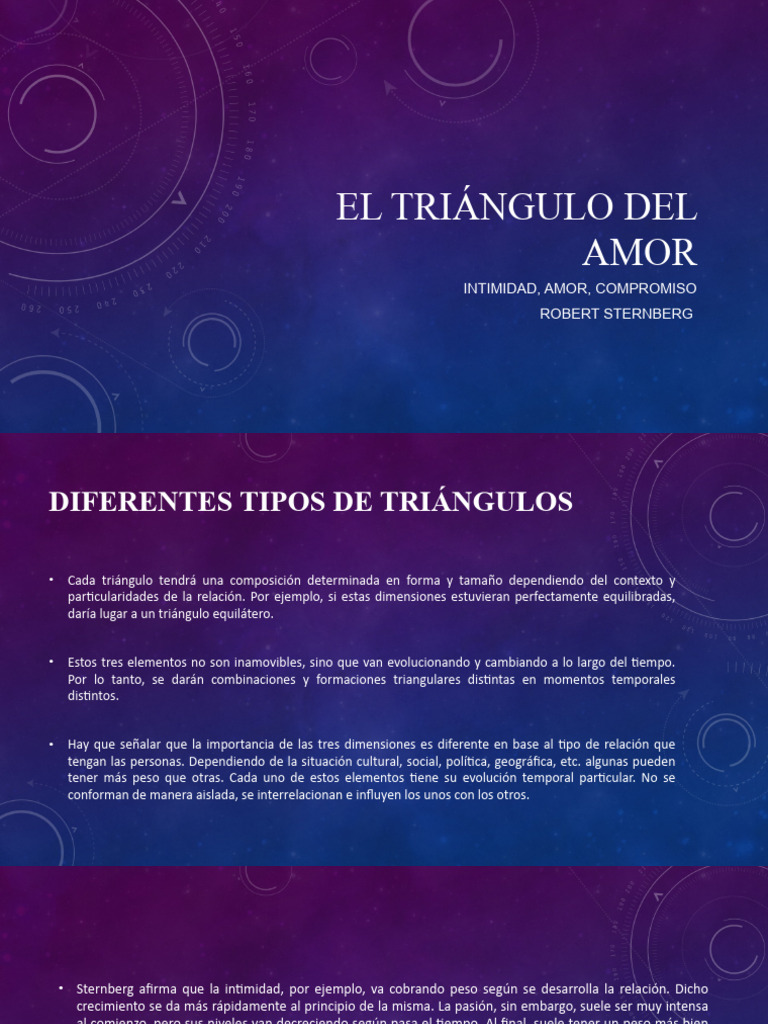 El Triángulo Del Amor | PDF | Amor | Conceptos psicologicos