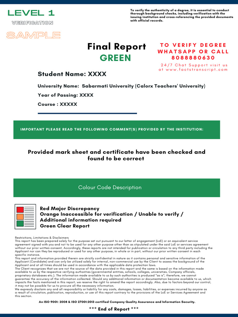 Level 1 Verification | PDF | Background Check | Information Security