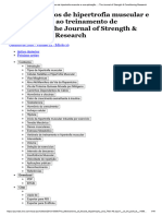 Hipertrofia Muscular | PDF