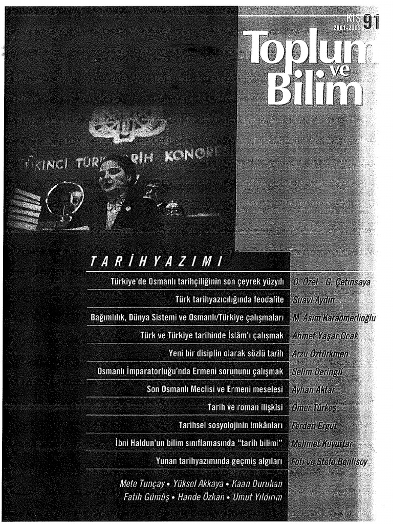 Arzu Öztürkmen - Sözlü Tarih | PDF