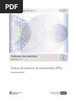 Boletin Tecnico 01 2025 IPC | PDF | Índice de precios al consumidor ...