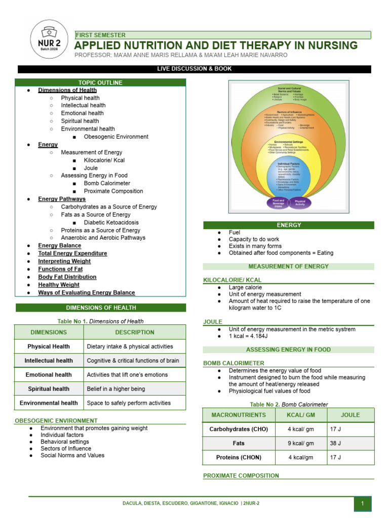 Prelims Nutri Lab | PDF | Food Energy | Diet & Nutrition