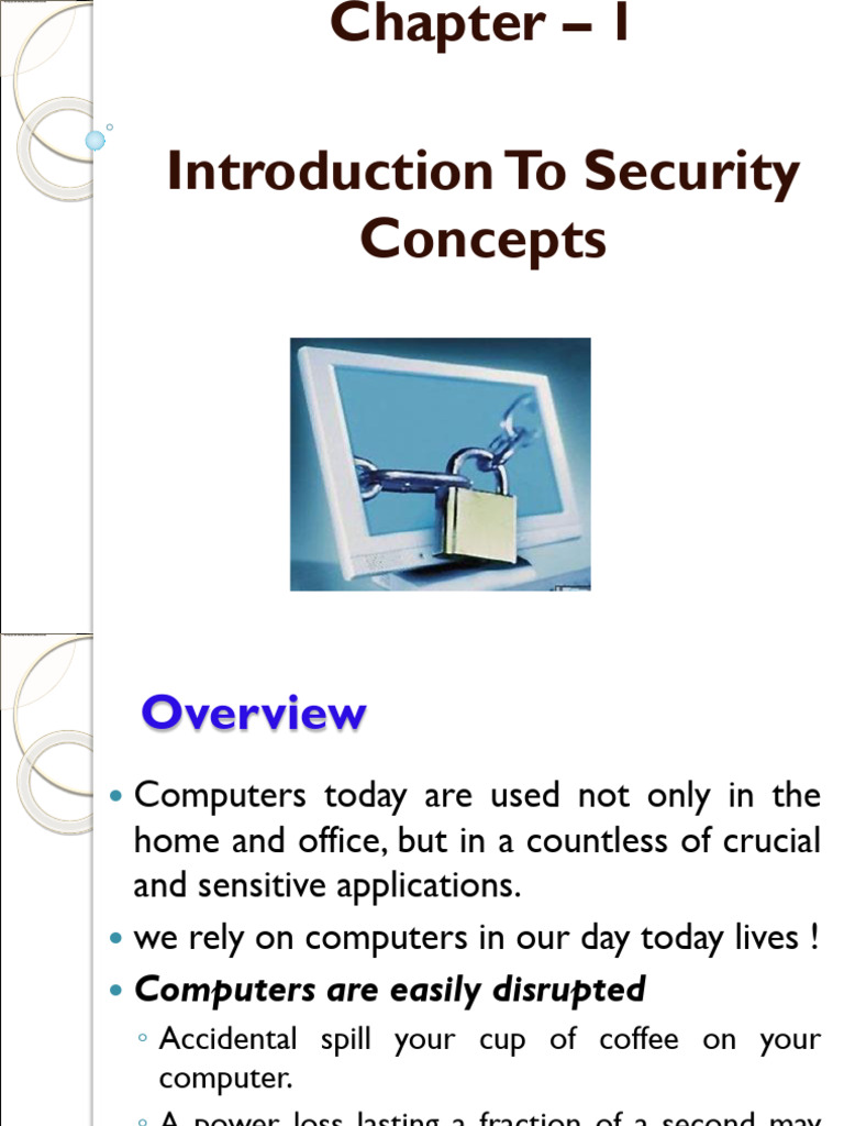 Introduction to Computer Security Concepts | PDF | Computer Virus | Malware