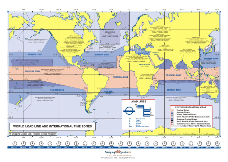 Loadline Map | PDF | Pacific Ocean | Ships