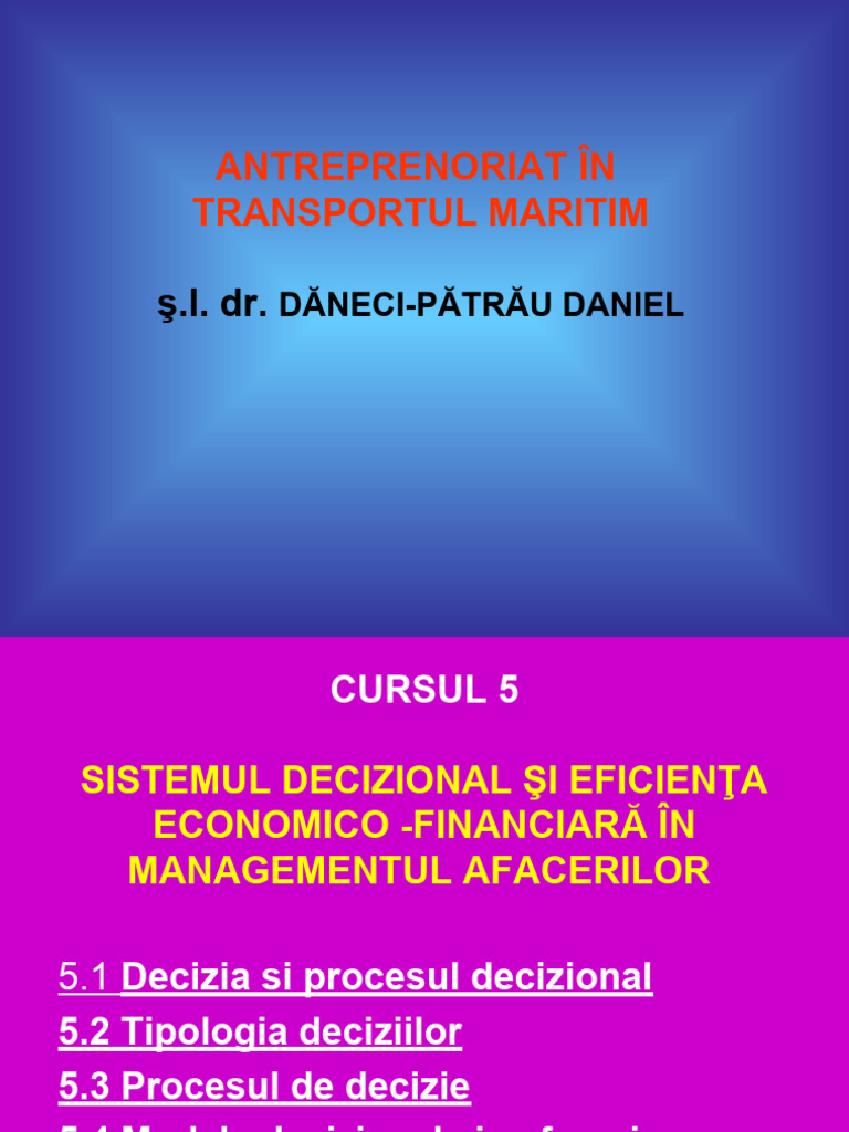 Cursul 5ATM | PDF