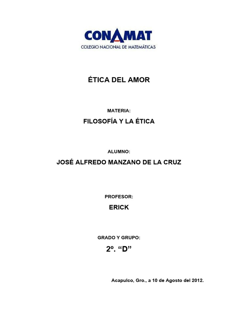 Caratula Conamat | PDF