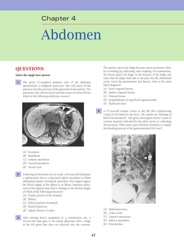 Lippincott For MCQ Anatomy Git | PDF