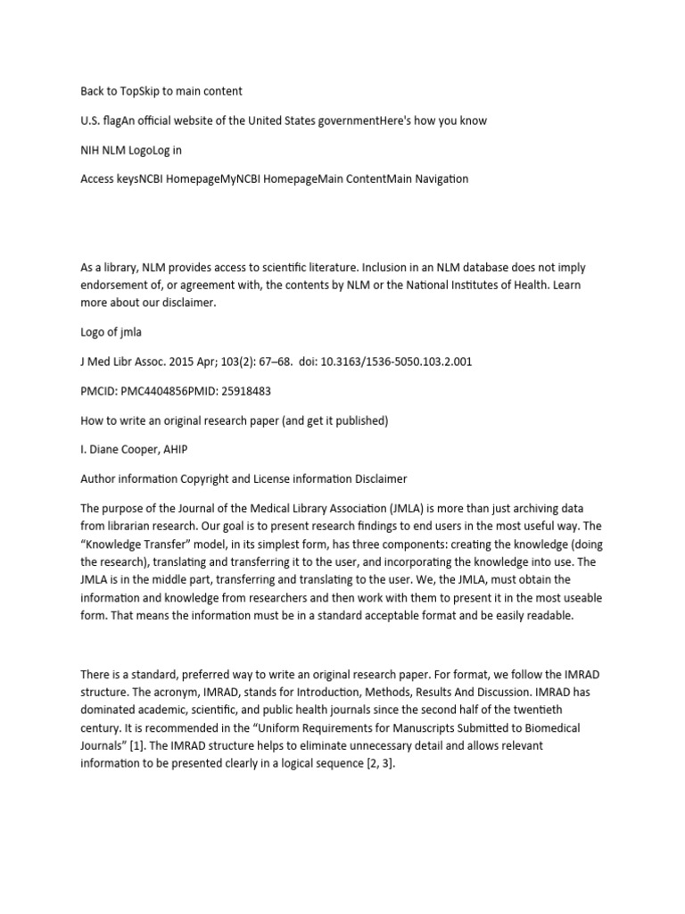 How To Write Research | PDF | Abstract (Summary) | Science