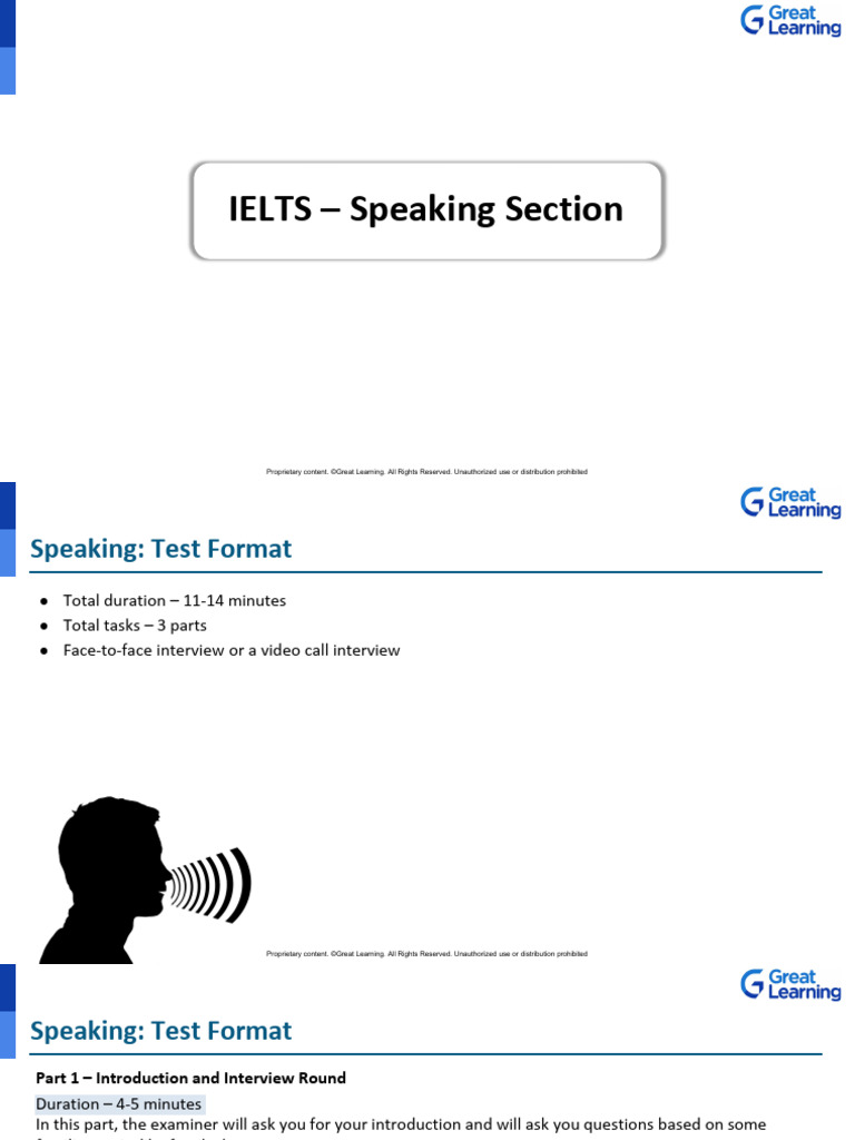 IELTS+ +Speaking+Section | PDF