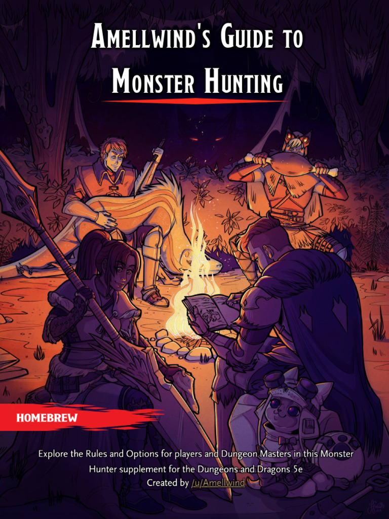 Amellwind's Guide To Monster Hunting - BTS | PDF | Dungeons & Dragons ...