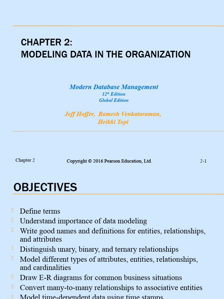 Hoffer Mdm12e PP Ch02 Updated | PDF | Databases | Cybernetics
