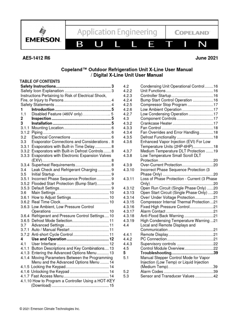 X Line User Manual en Us 1562126 | PDF