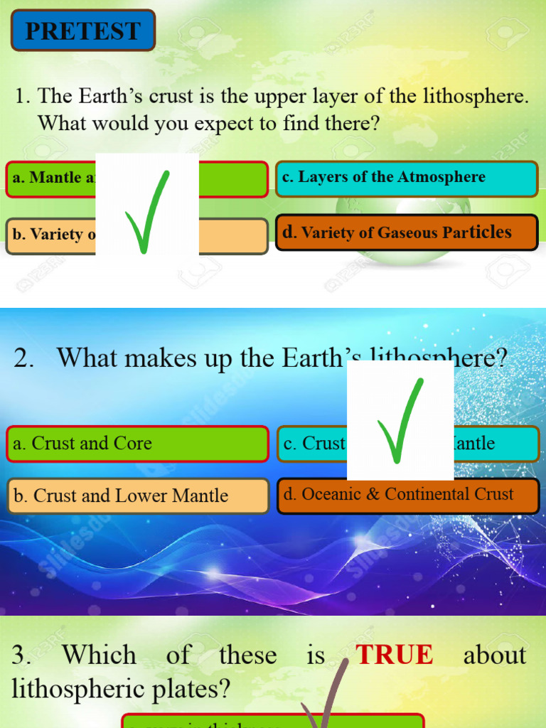 The Earth's Lithosphere | PDF | Earth | Crust (Geology)