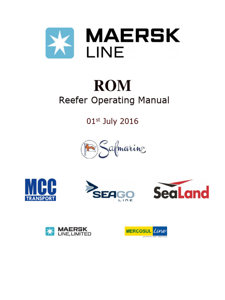 Manual ROM 01072016 | PDF | Cargo