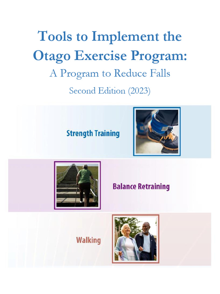 Otago Exercise Program Implementation Guide | PDF | Physical Therapy ...