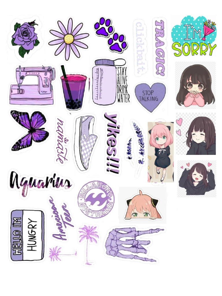 Printable Stickers | PDF