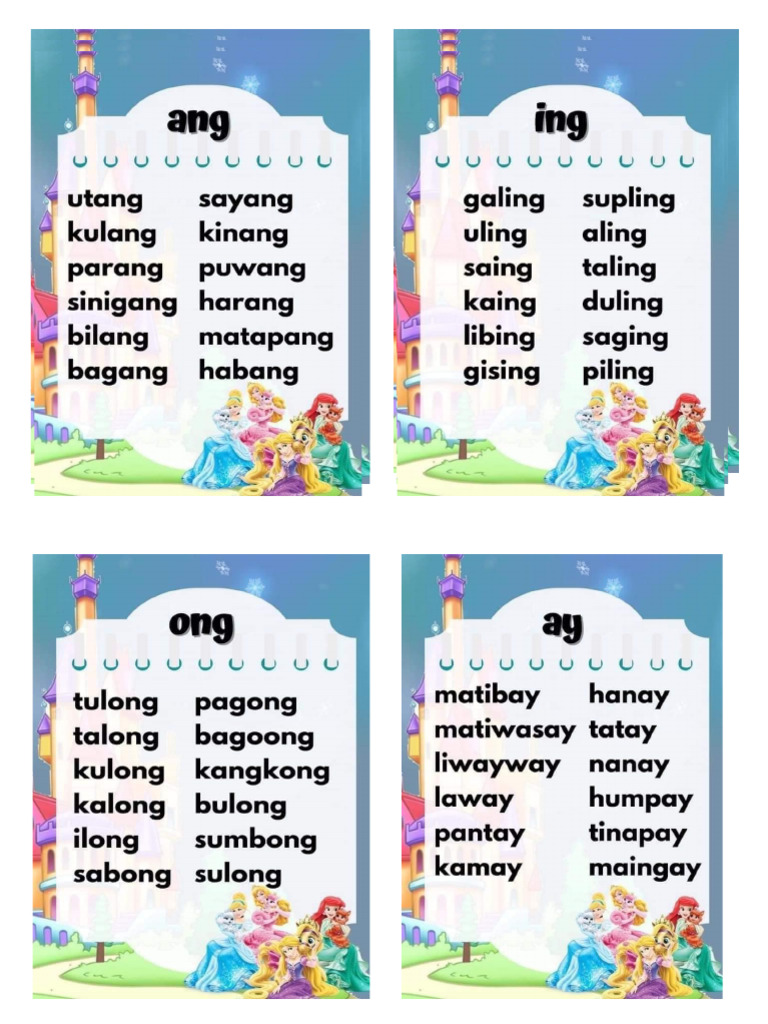 Dolch Sight Words For Booklet | PDF